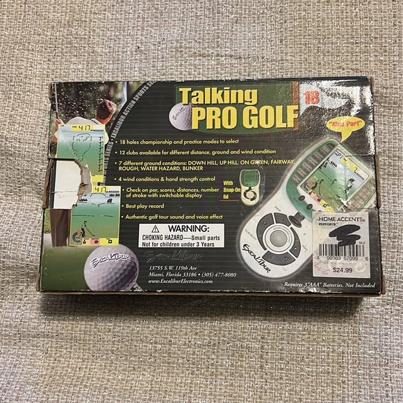 Video Games & Consoles | Vintage Electronic Talking Pro Golf Game ...